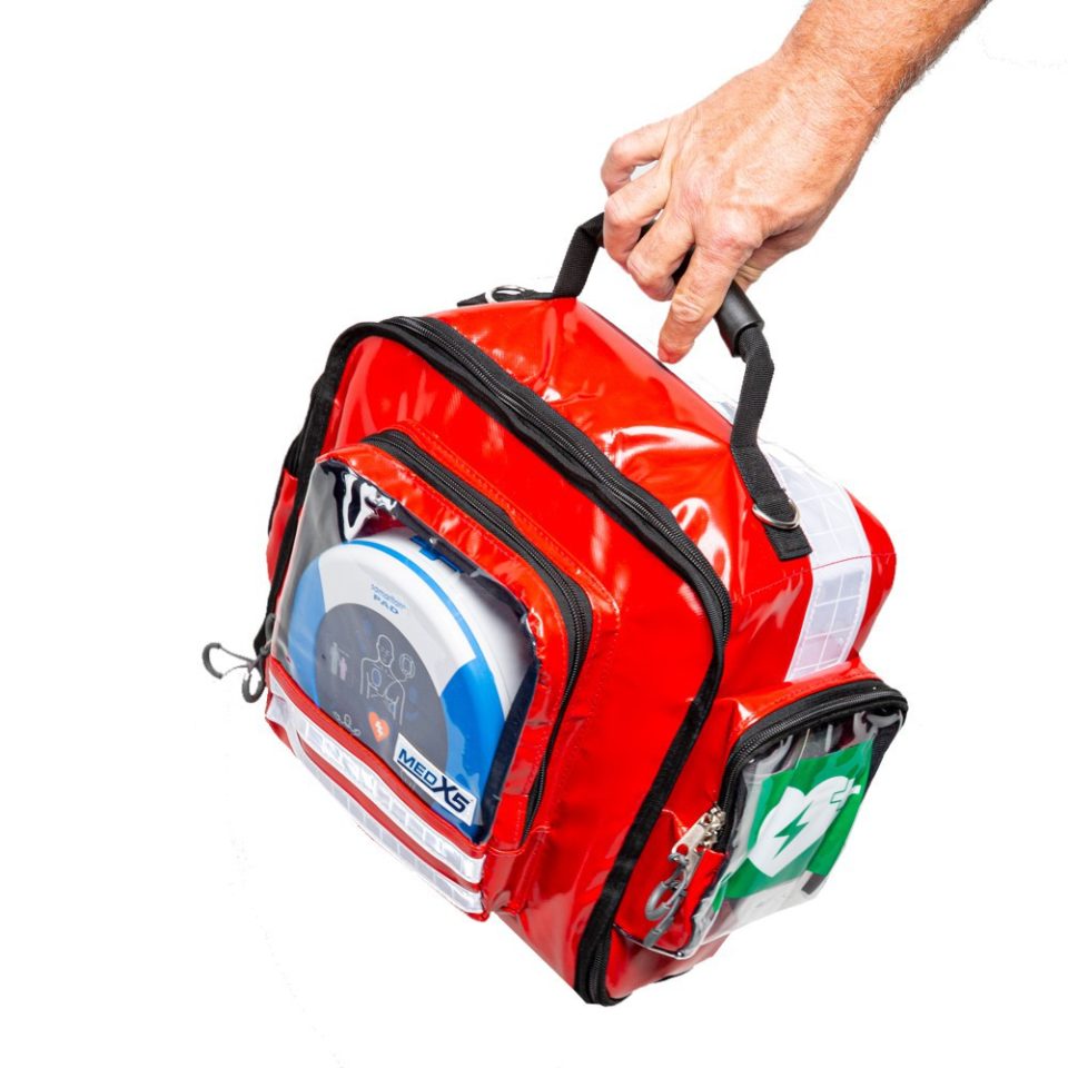 AED First Aid Bag | Defibrillator Carry Case | Heart Safety Solutions